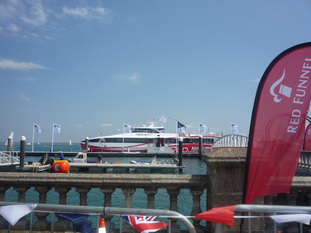 HRH Duchess of Cornwall names Red Jet 7 at Cowes. – Girlguiding Isle Of ...