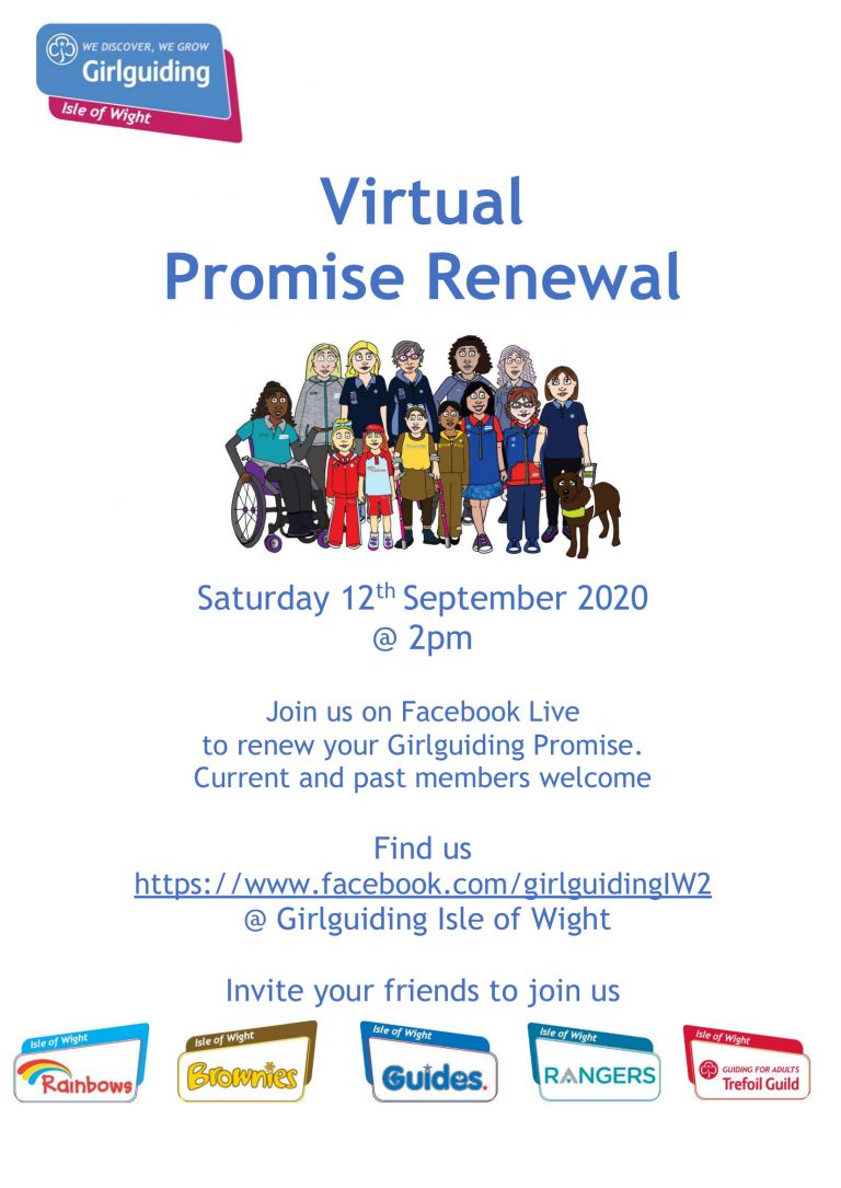 Girlguiding Promise Renewal. – Girlguiding Isle Of Wight
